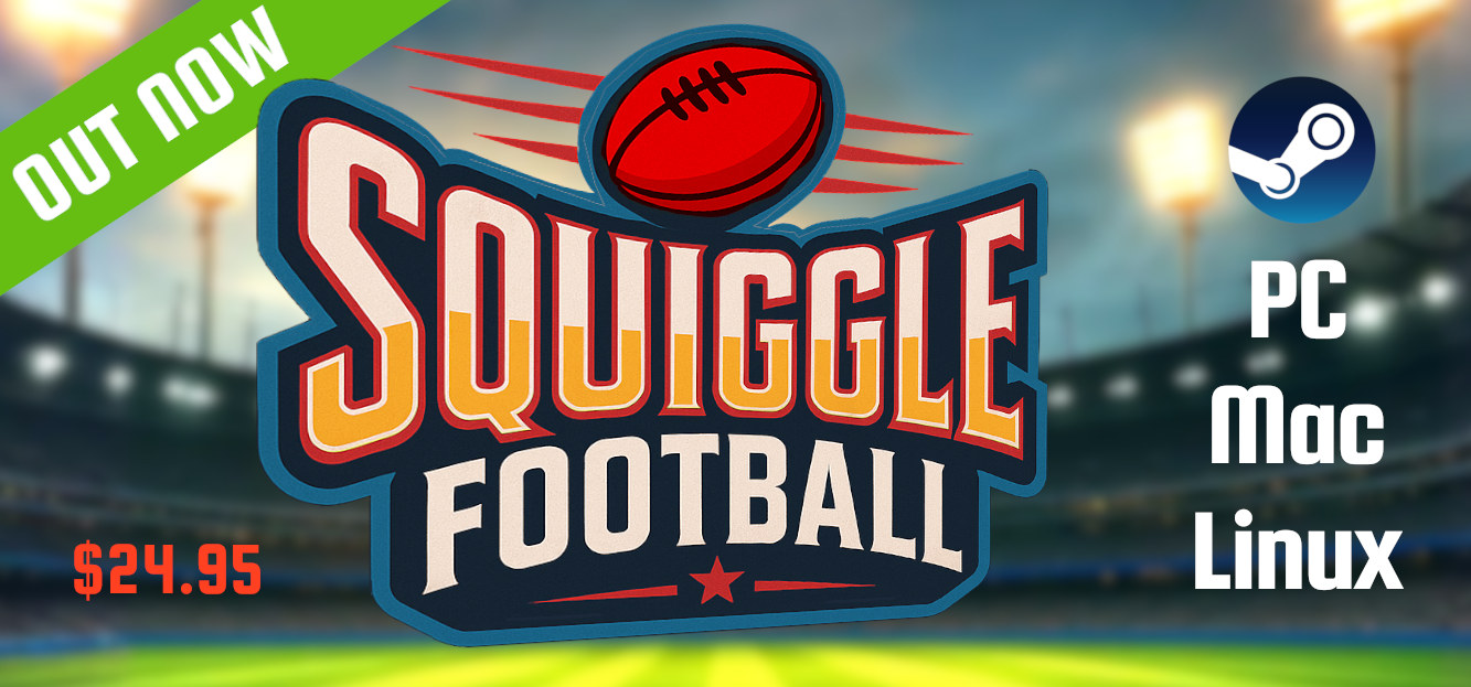 Out Now - Squiggle Football for PC, Mac, Linux - Squiggle